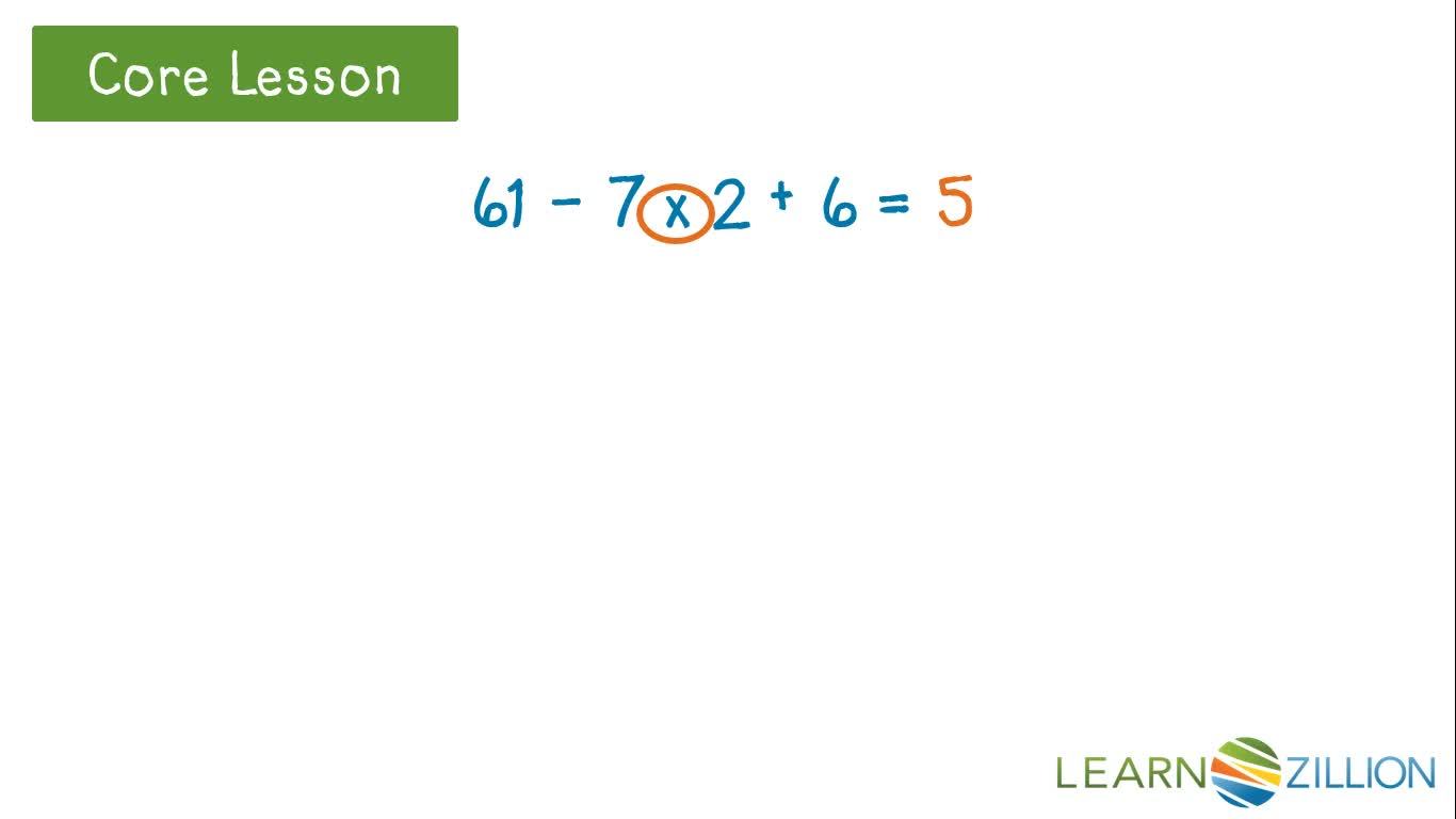 Understanding Order of Operations: Making Equations True with ... Understanding Order of Operations: Making Equations True with ...